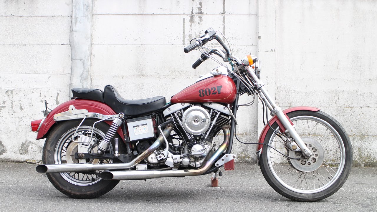 1980 FXEF HARLEY DAVIDSON SHOVELHEAD - YouTube