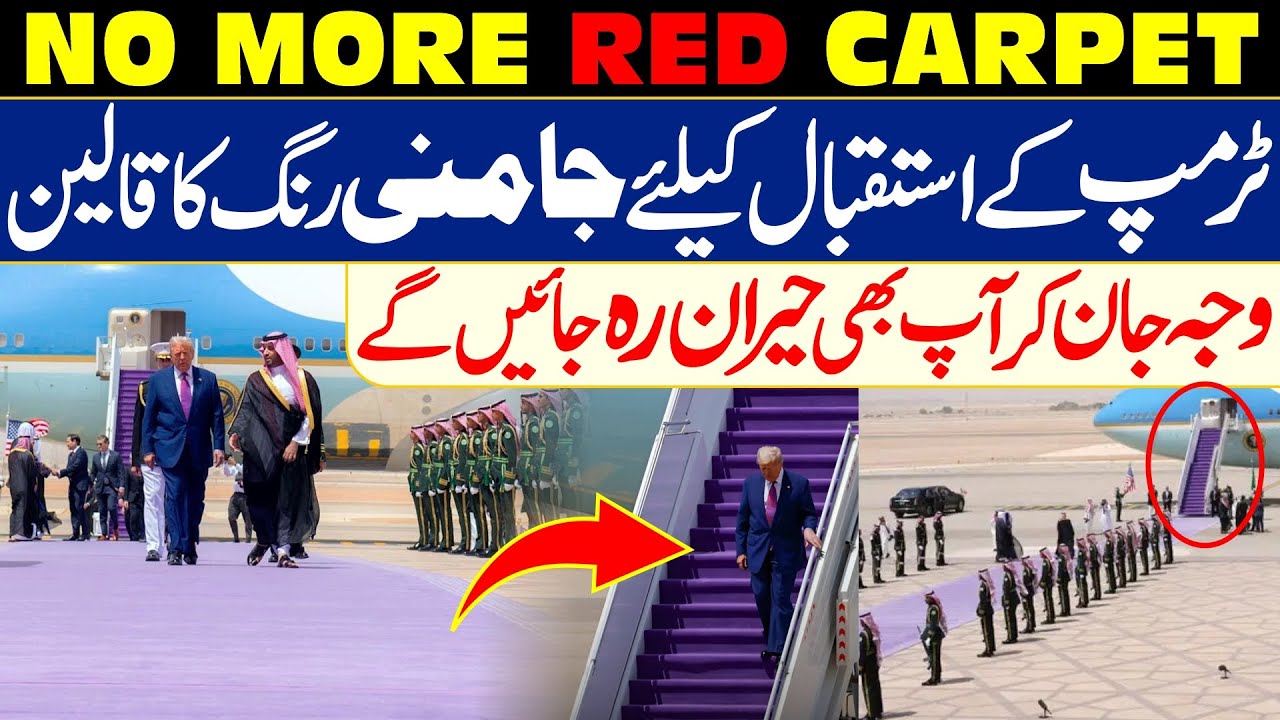 No More Red Carpets? Saudi Rolls Out Purple for VIPs! 💜👑 | Trump ...