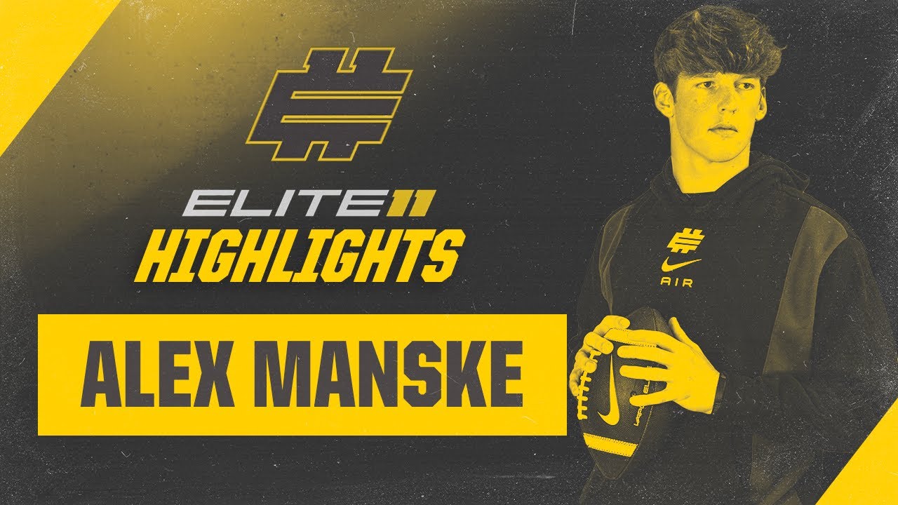 Elite 11 2024 FULL Highlights | Iowa State Commit Alex Manske - YouTube