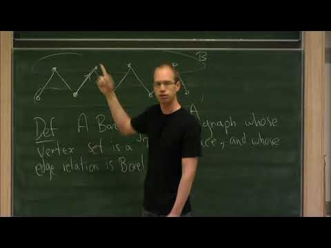 Andrew Marks - Borel Matchings and equidecompositions - YouTube