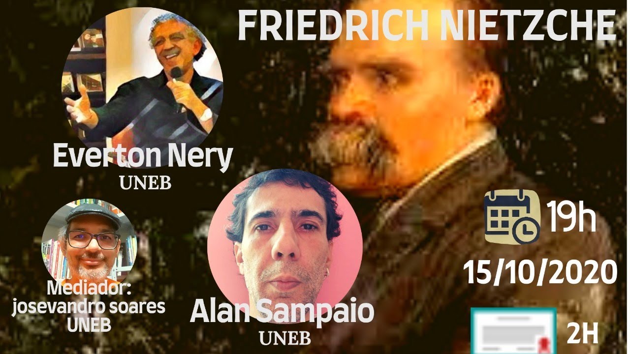O PENSAMENTO DE FRIEDRICH NIETZSCHE (15/10/2020) - YouTube