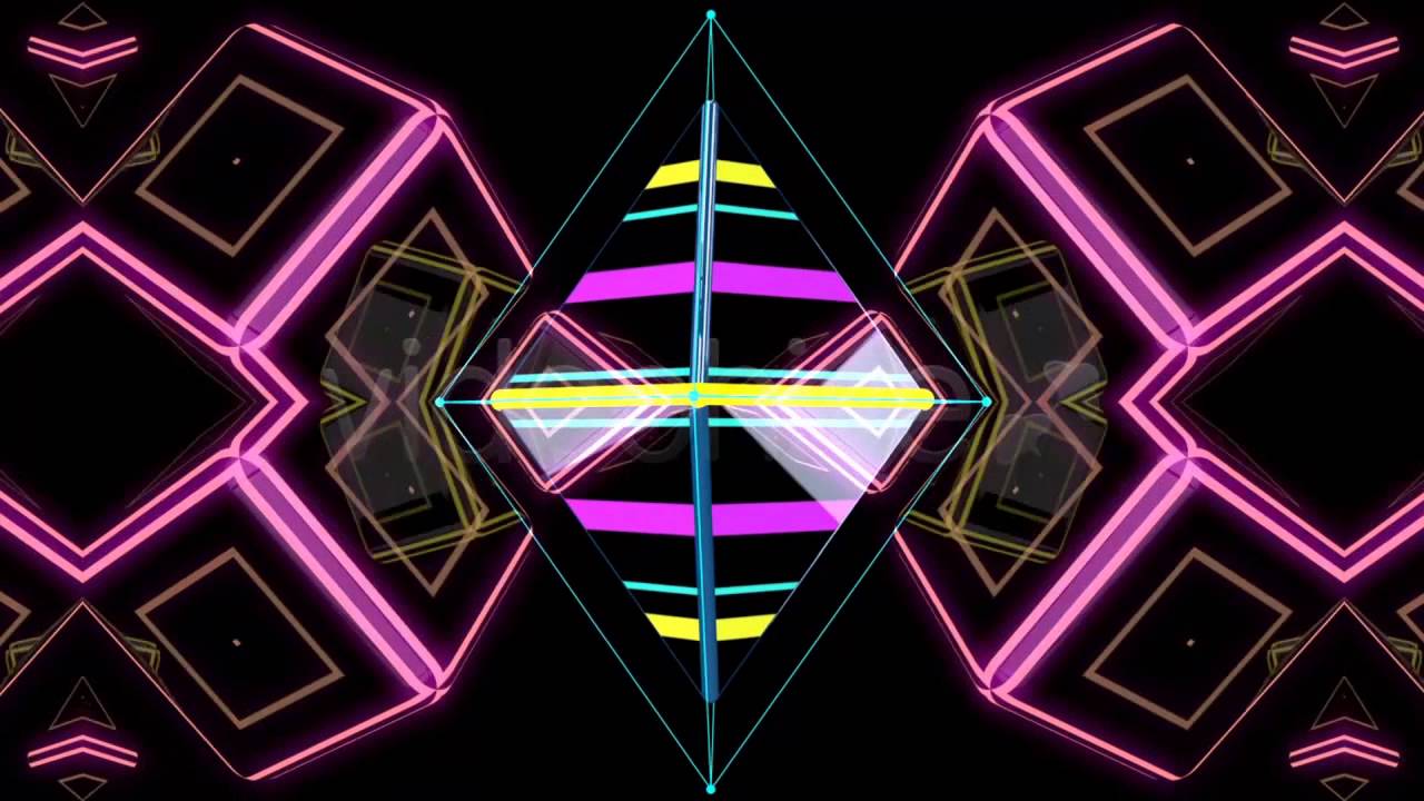 Cube Colorful Party - VJ Loop Pack (10in1) - YouTube