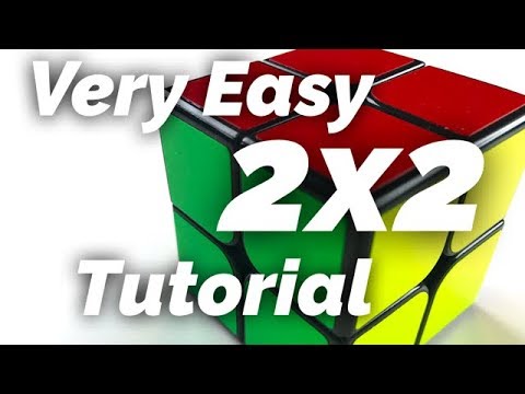 Easy 2x2 Rubik's cube Tutorial - YouTube