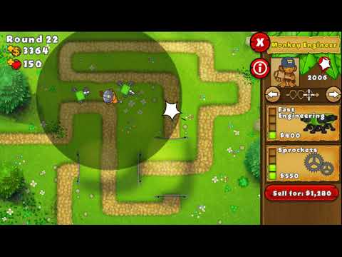 BTD5 Mobile - Tower Guide: Monkey Engineers! - YouTube