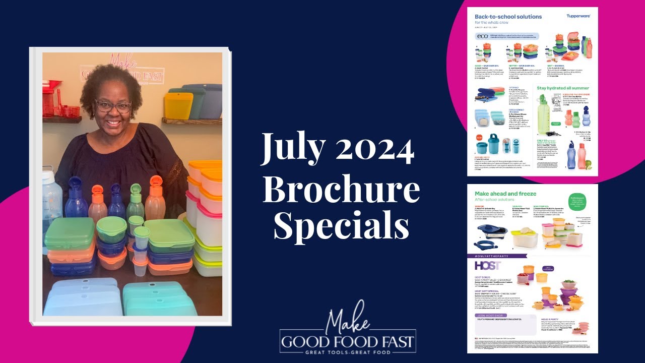 Tupperware Sales Specials July 2024 - YouTube