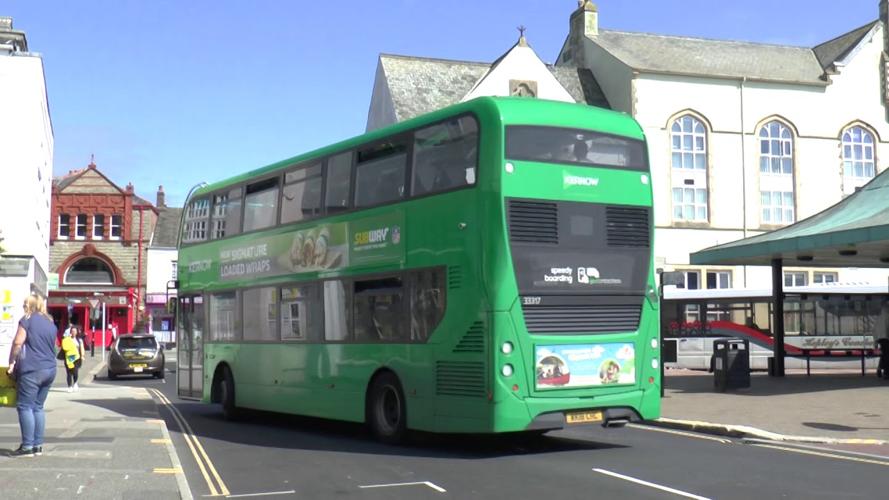 TRURO BUSES SEPT 2018 - YouTube