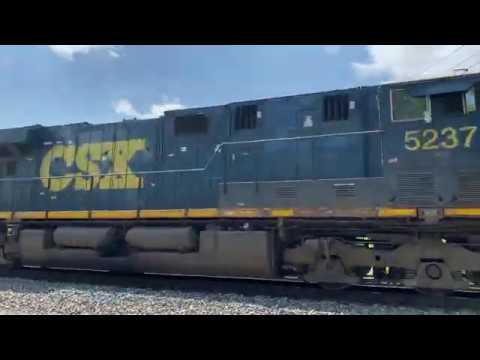 CSX Fairport 3314 5237 3239 - YouTube