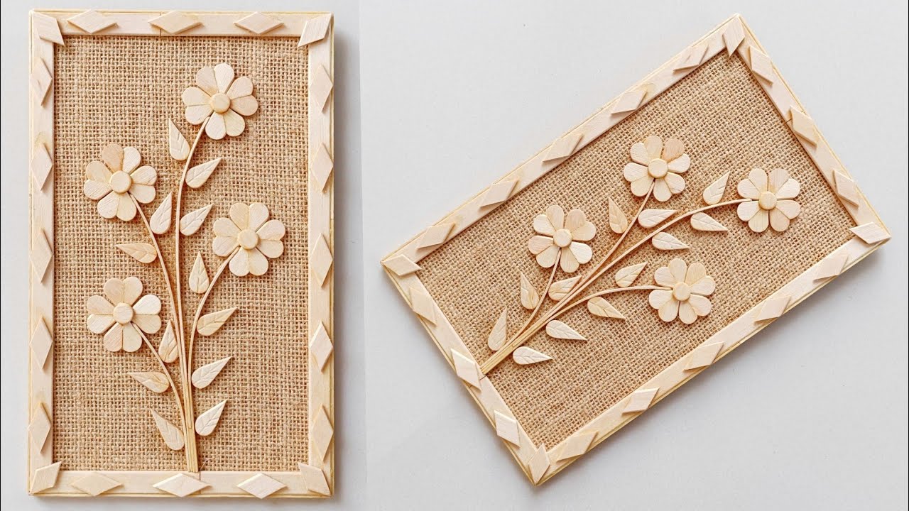 Wall Hanging showpiece making at home | DIY Home Decor | Amazing Craft ...