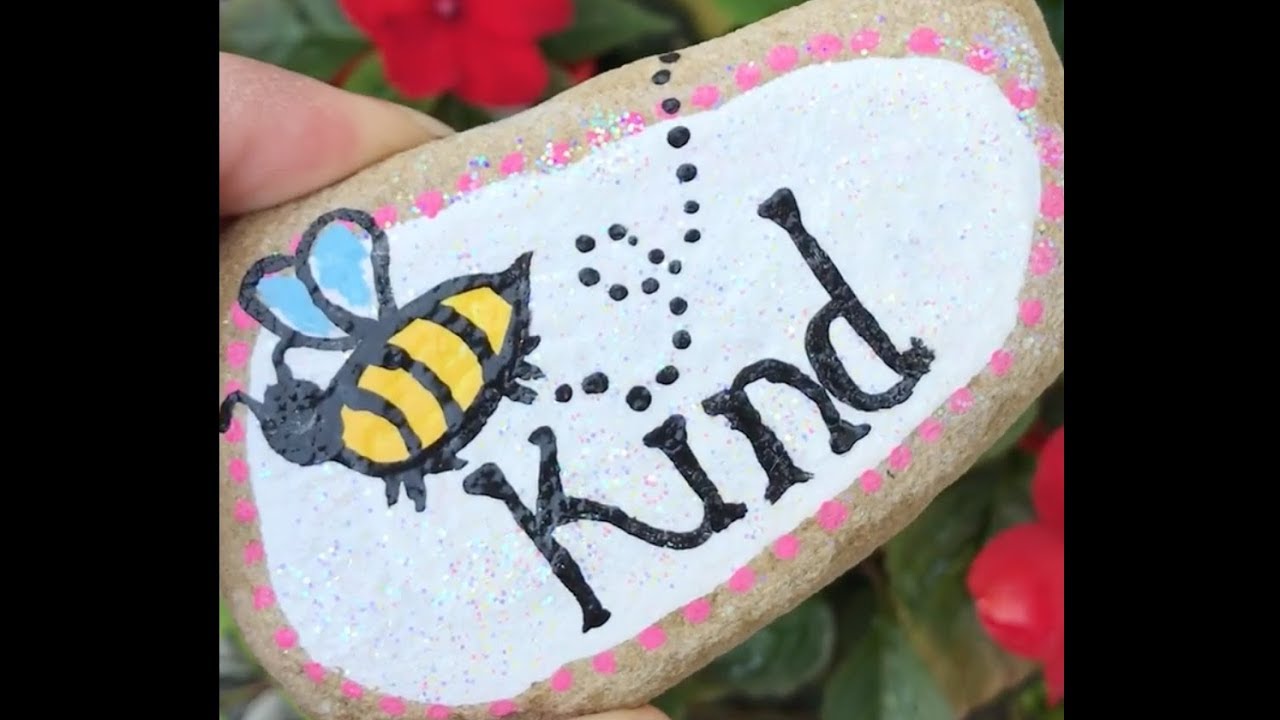 Painted Rock - Be Kind - YouTube