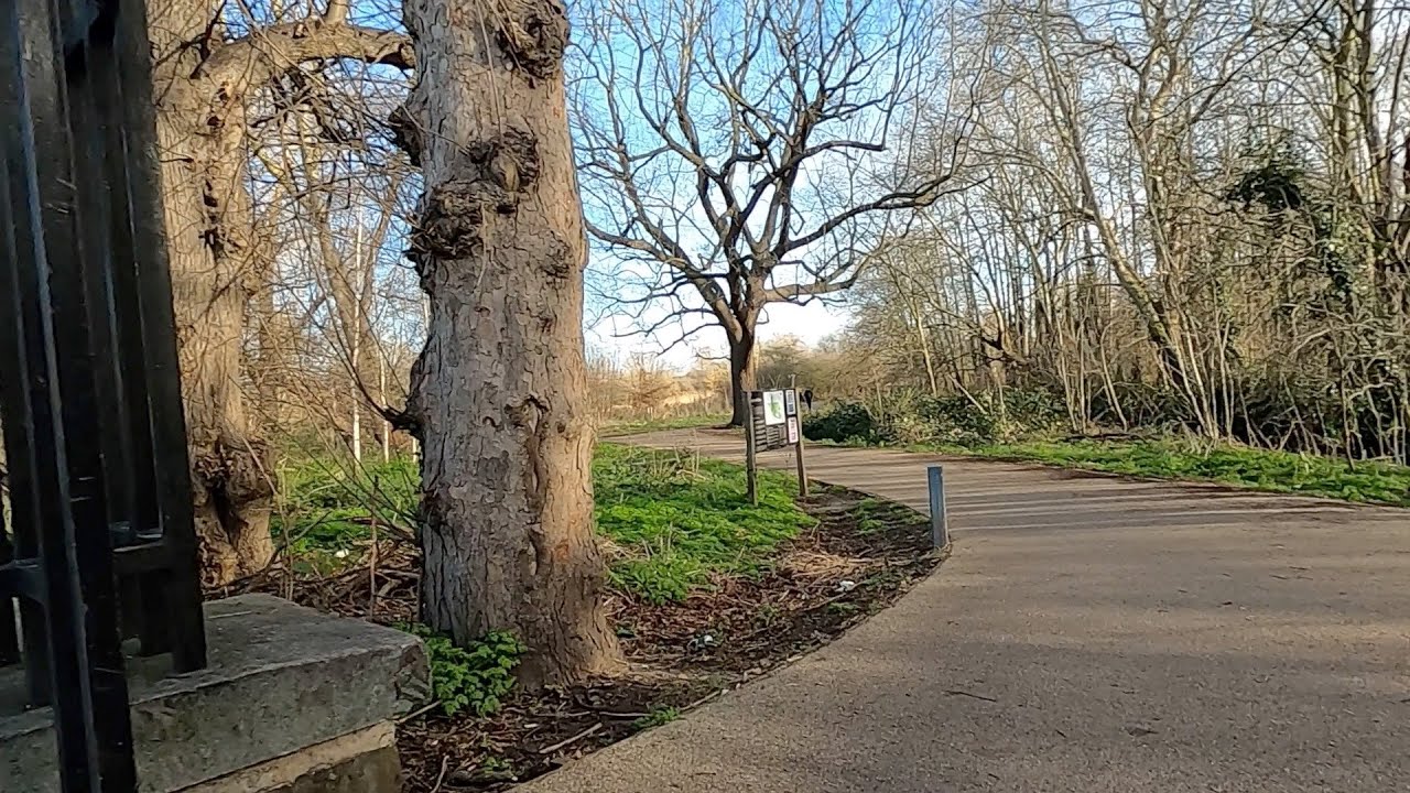 Cycling the Wandle Trail - Morden to Hackbridge 4k - YouTube