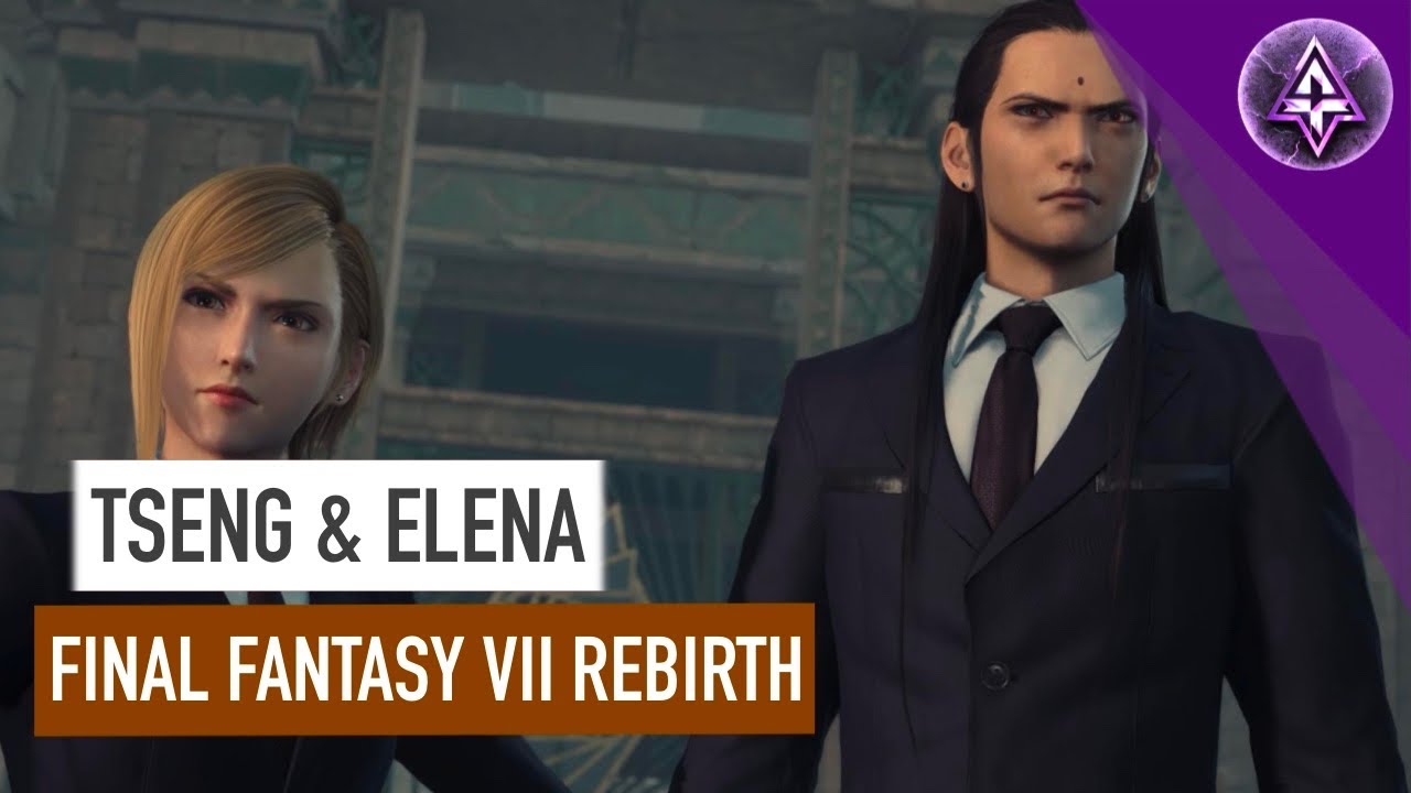 Final Fantasy VII Rebirth - Tseng And Elena - Boss Fight - YouTube