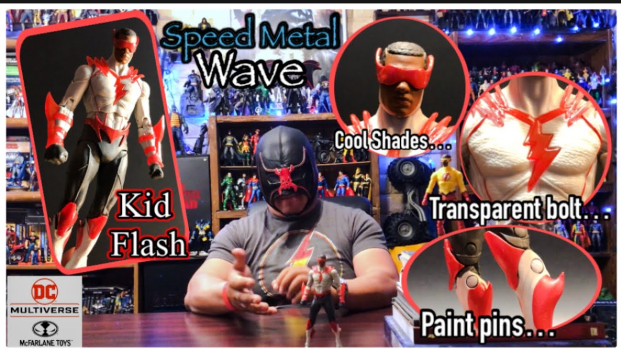 DC Multiverse Collection: Speed Metal Kid Flash - YouTube