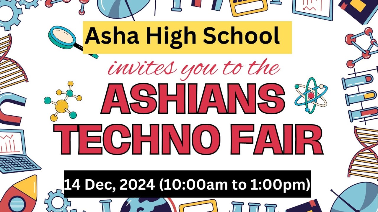 ASHIANS TECHNO FAIR at Asha High School 2024#ashahighschool # ...