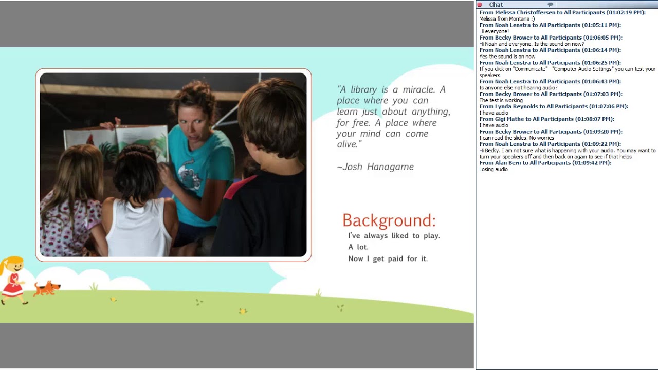 Movement-Based Programs in Public Libraries: Best Practices from the U ...