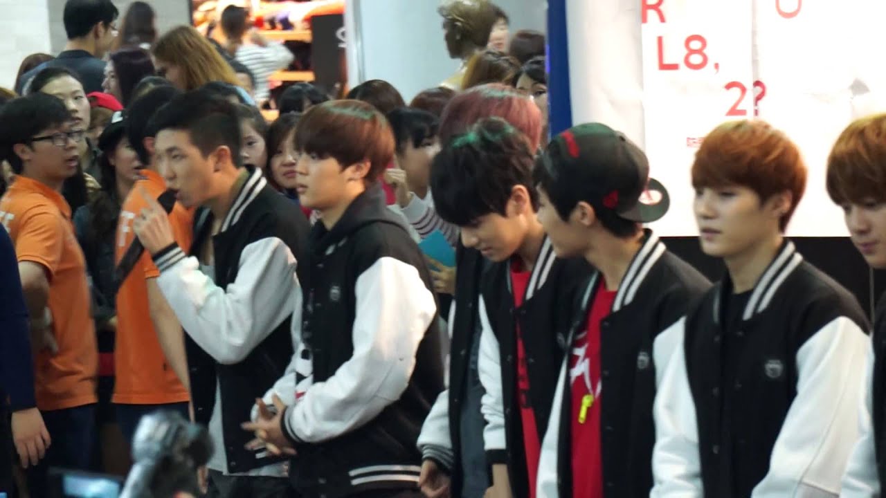 131012 BTS Fansing ① - YouTube