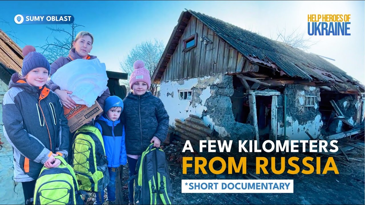How do people live a few kilometers from russia? Ukraine, Sumy Region ...