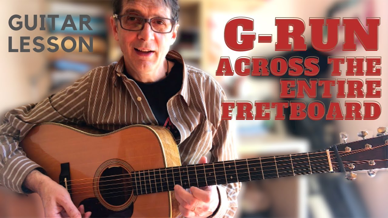 The G Run - Across The Entire Fretboard | Bluegrass Guitar Lesson - YouTube