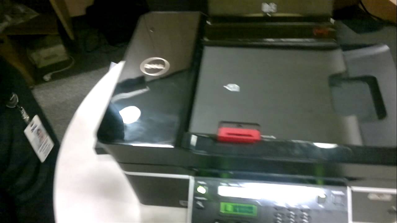 Dell Printer V515 complete Drill-down in HD - YouTube