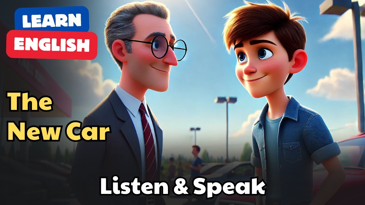 The New Car | Improve Your English | English Listening Skills - English ...