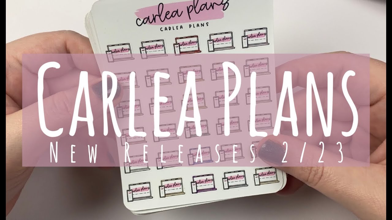 Carlea Plans || New Releases || February 23rd - YouTube