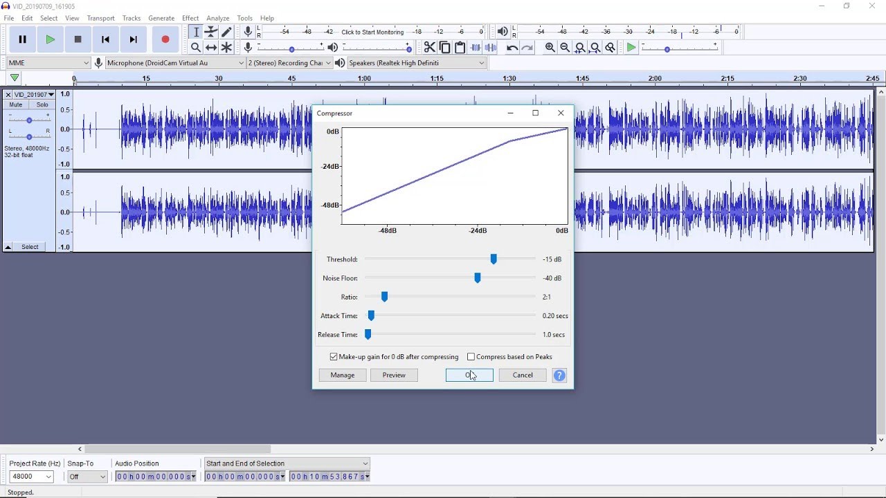 how to remove echo sound and wind sound in audacity 2020 updated - YouTube