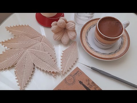 Dantel Anglez cicek yapimi 🌸2 Kısım #dantel #dantelörnekleri 