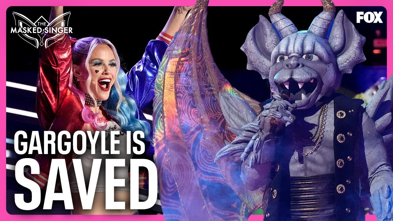 Gargoyle Is Saved By Harley Quinn | Season 9 Ep. 4 | The Masked Singer ...