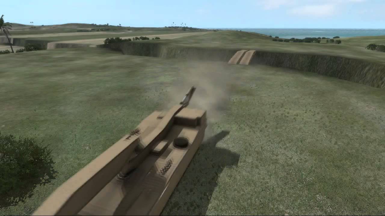 VBS2 M104 Wolverine Bridge Laying Vehicle - YouTube