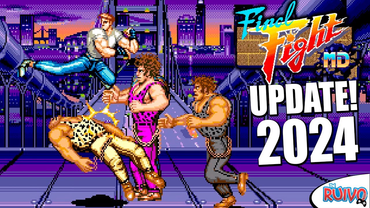 Mega Final Fight para Mega Drive (2024) Saiu NOVO UPDATE! - YouTube