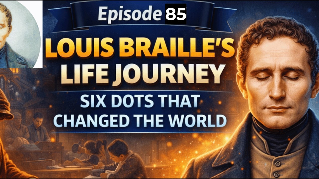 Louis Braille’s Life Journey | Six Dots That Changed the World | World ...