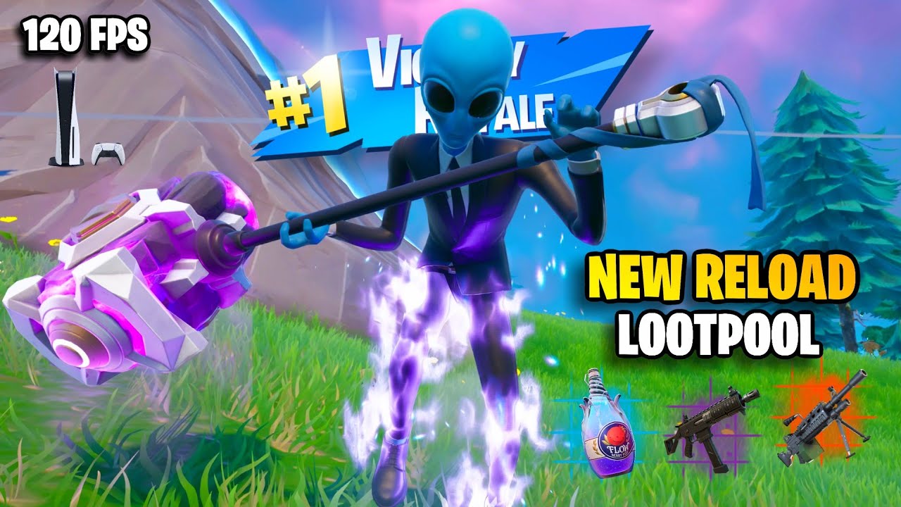 Mythic Shockwave Hammer Is OP (Fortnite Reload - PS5 120 FPS) - YouTube