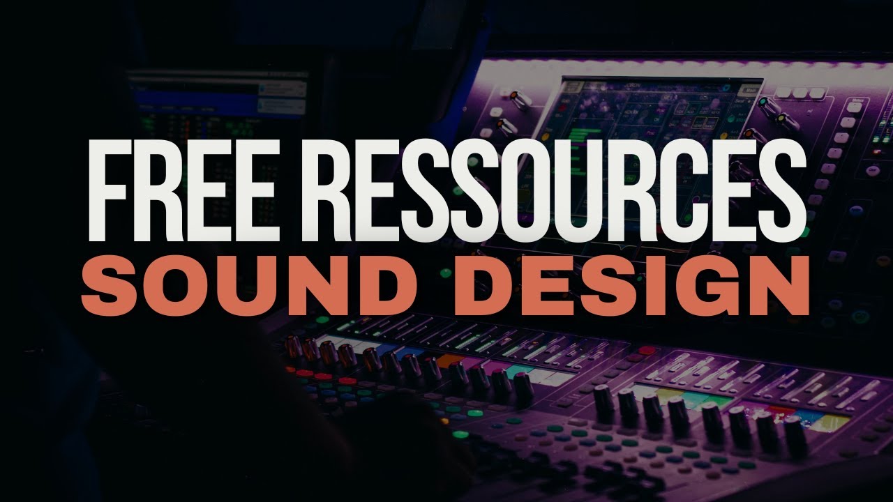 5 Free Ressources for Sound Designers - YouTube