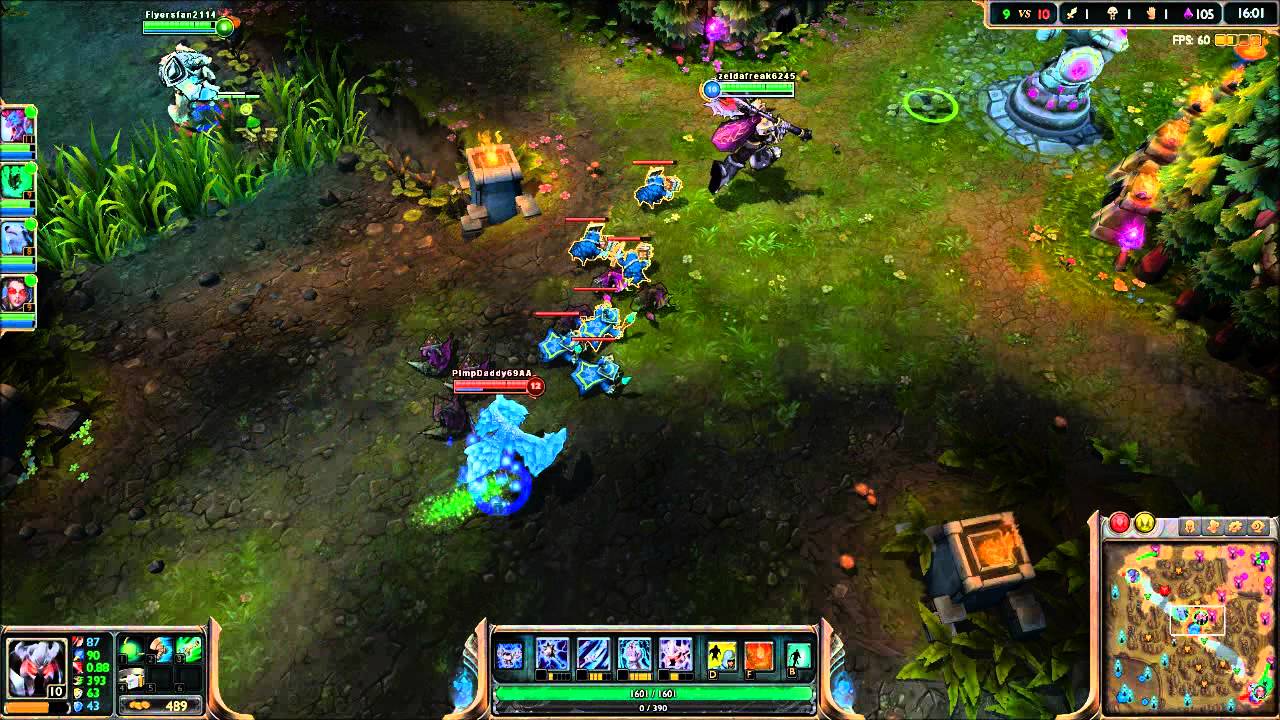 League of Legends: Team Freljord -Full Gameplay / Commentary - YouTube