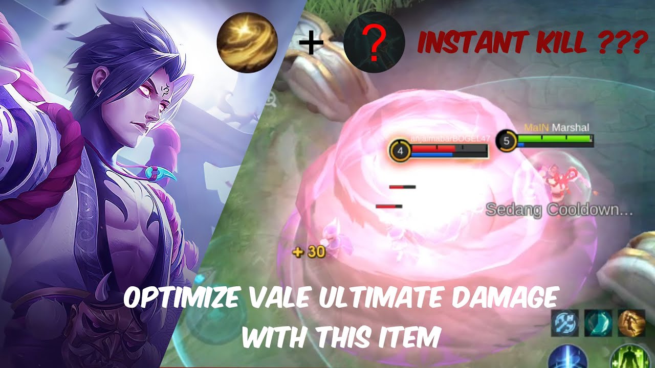 Easy way to kill using Vale !!!! | Use this item for instant kill - YouTube