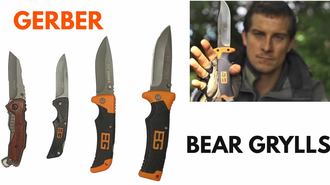 Gerber Bear Grylls Knife | Man VS Wild Survival Knife | Different ...