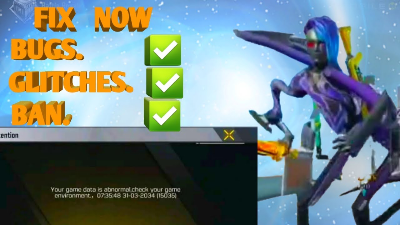 How to report BUGS, glitches and BAN issue - Your game environment is ...