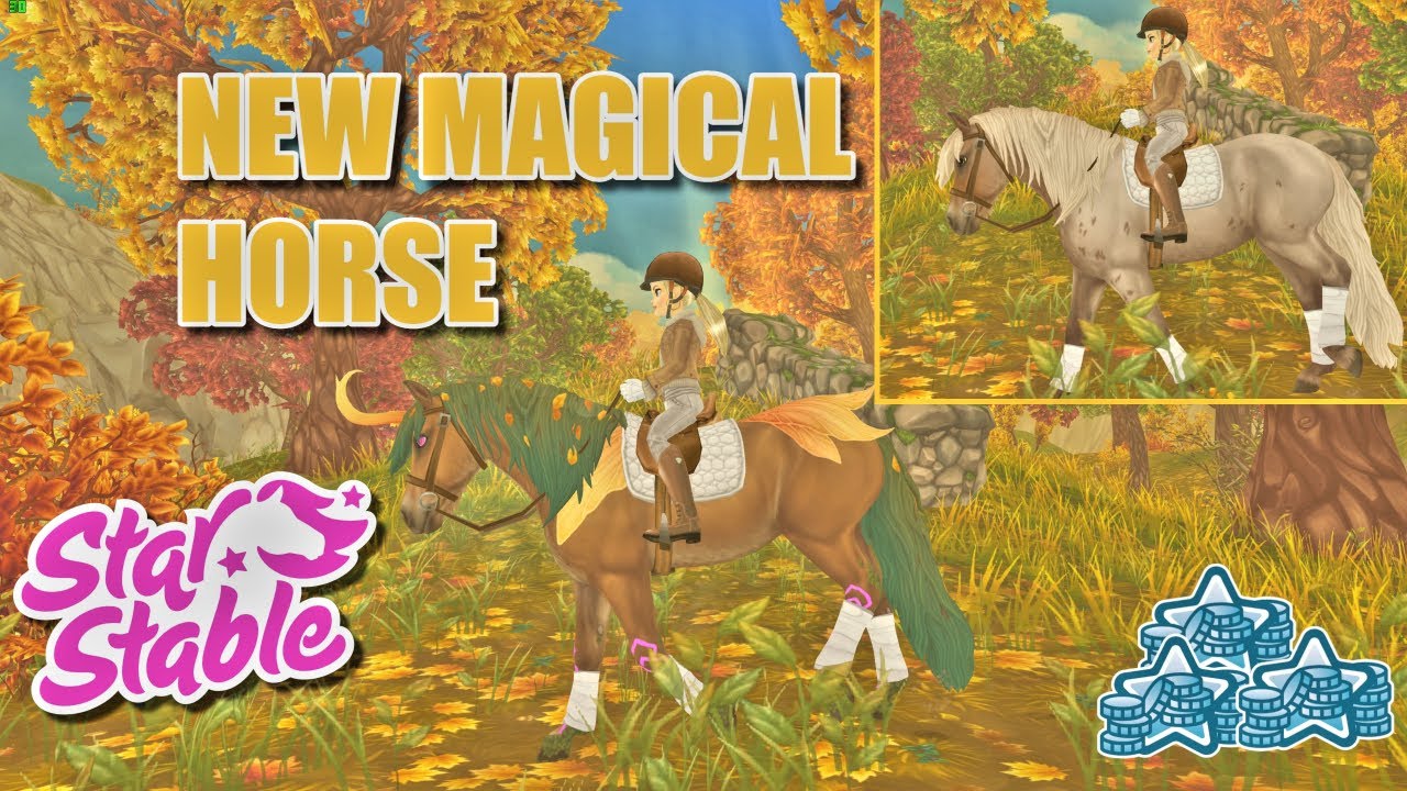 STAR STABLE BUYING THE NEW MAGICAL HORSE ~ Stable Girl - YouTube