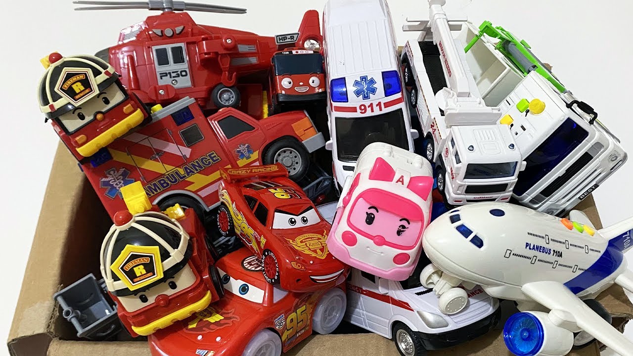 Review Mainan Mobil Mobilan, Robocar Poli, Disney Pixar Cars, Bus Tayo ...