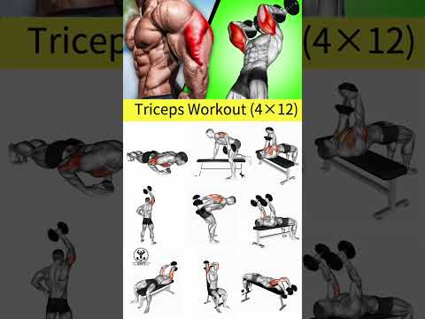 triceps workout at gym | tricep workout | triceps exercises | Build bigger Triceps !! #arms #triceps
