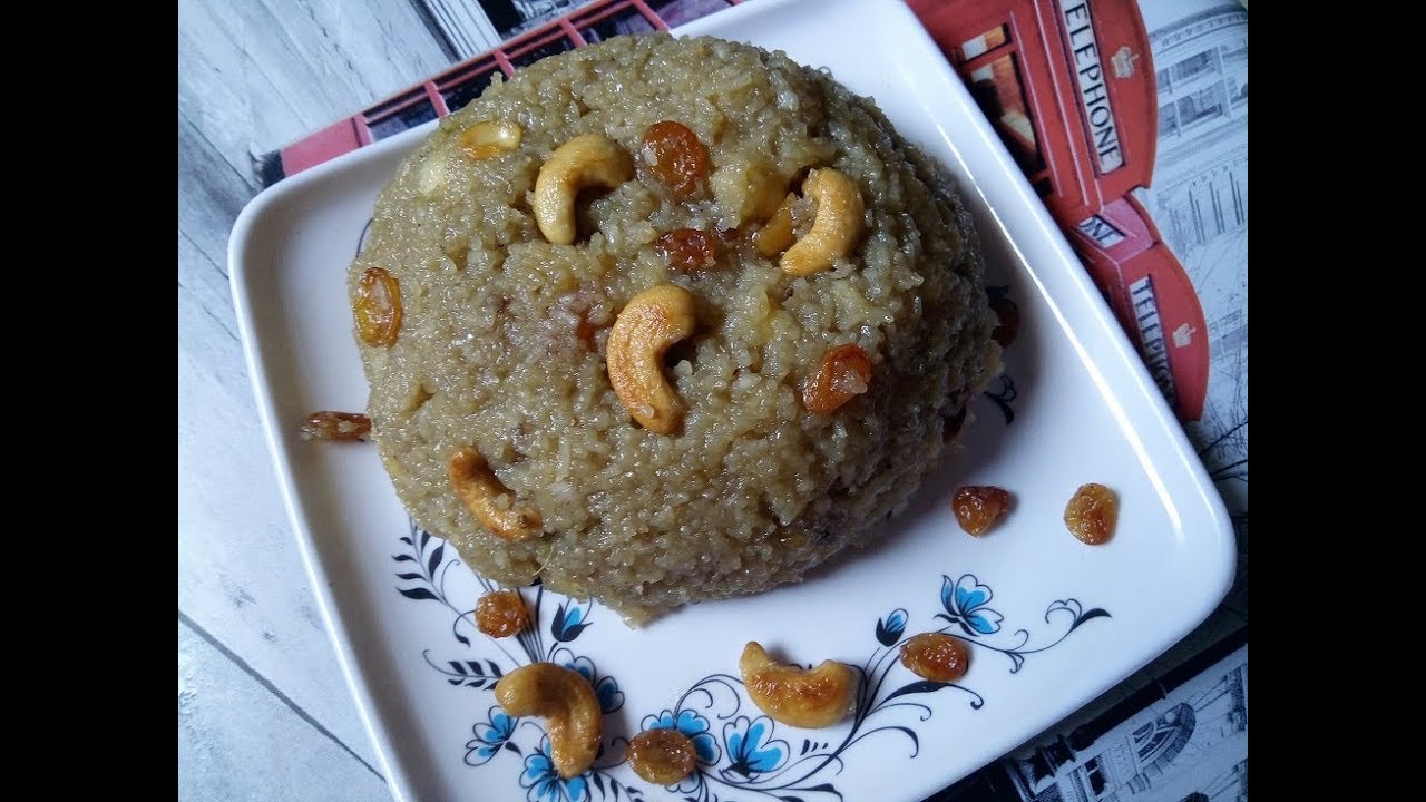 Sweet Pongal/Pachoru/Easy Recipe - YouTube