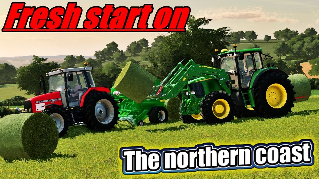 #fs22 Fresh start on the northern coast (pc) #farming - YouTube