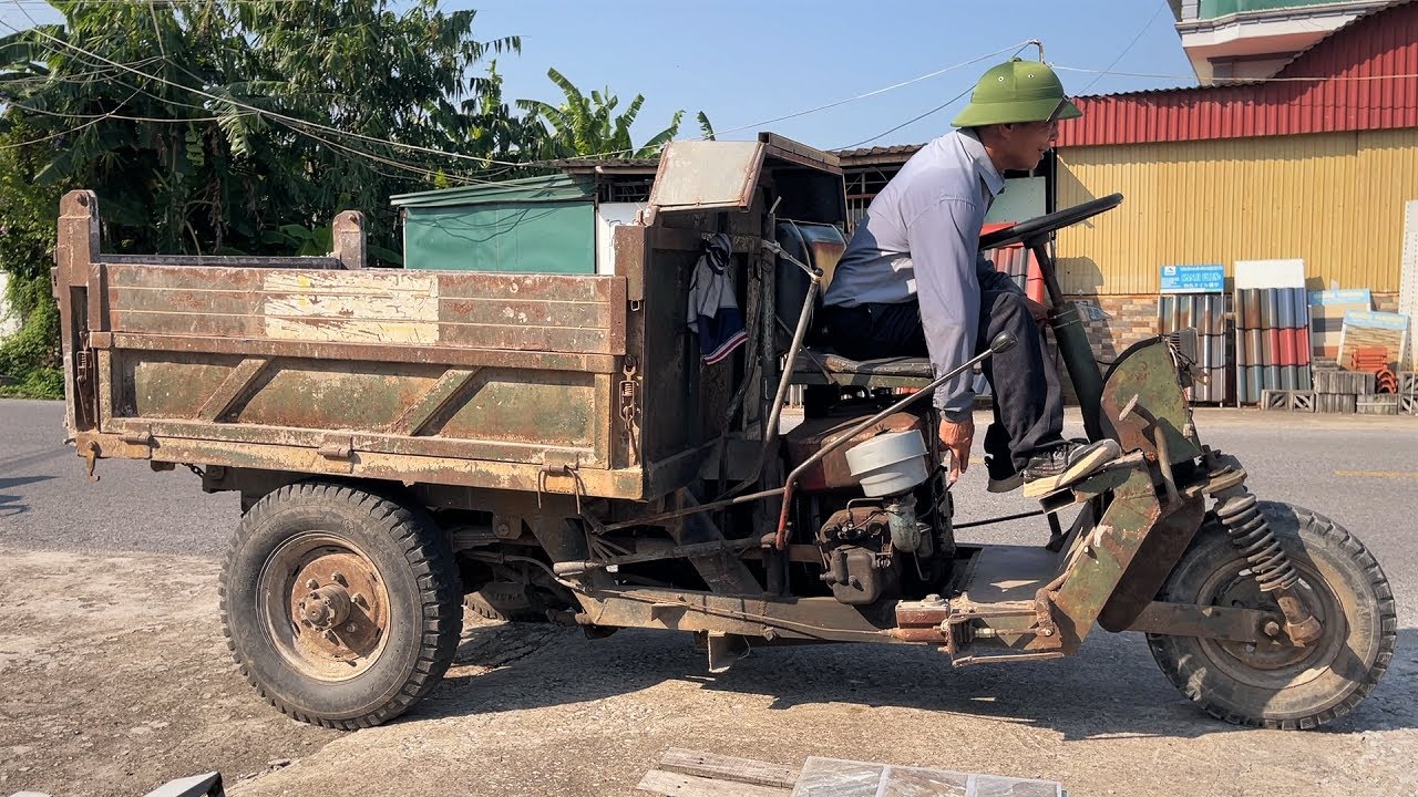 We Completed A Complete Restoration Project Of An Old Dump Truck ...