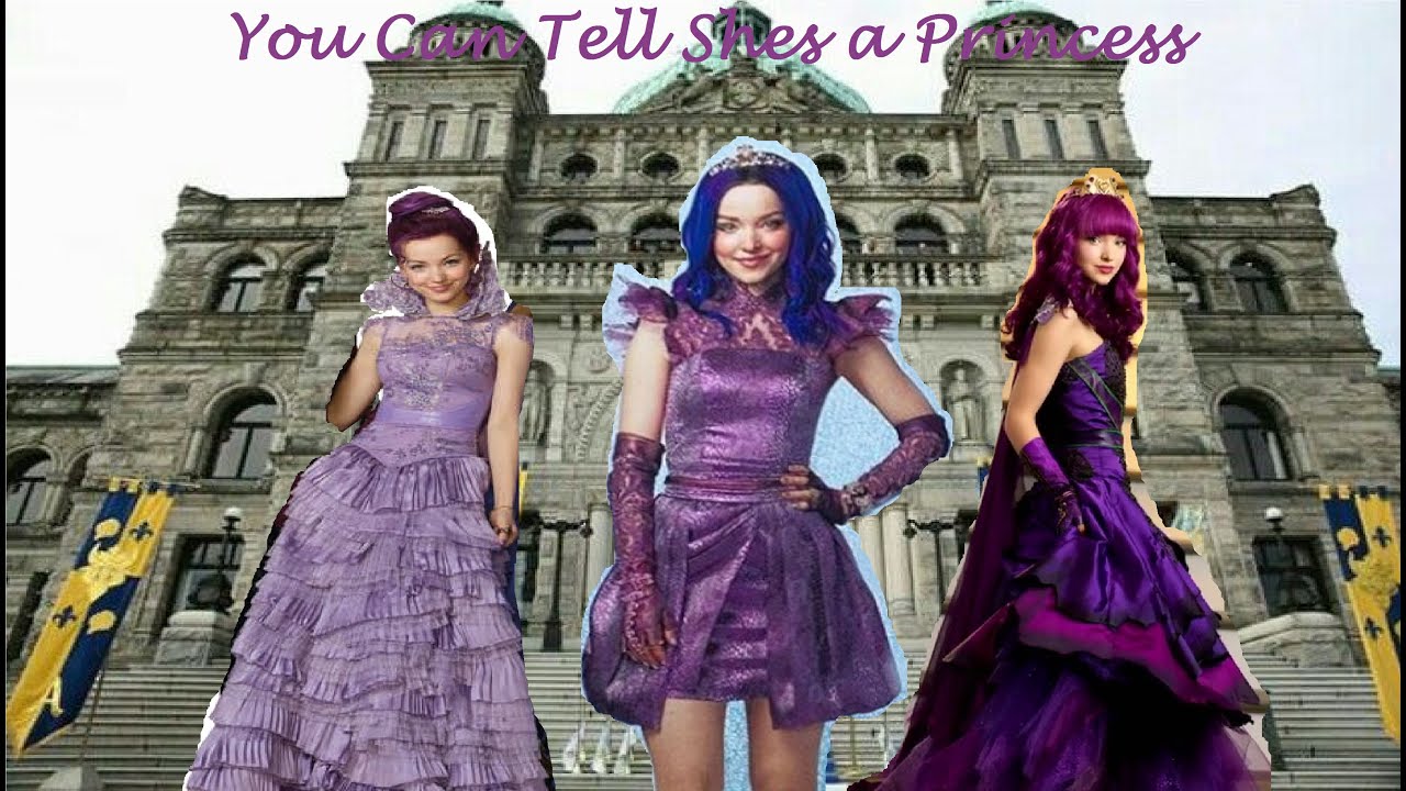 You Can Tell She’s A Princess starring Mal💜👑 - YouTube