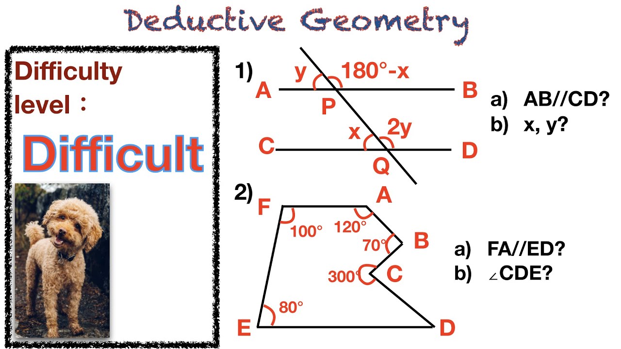 [Eng. Version with Eng. Subtitles] Deductive Geometry (6 Important ...