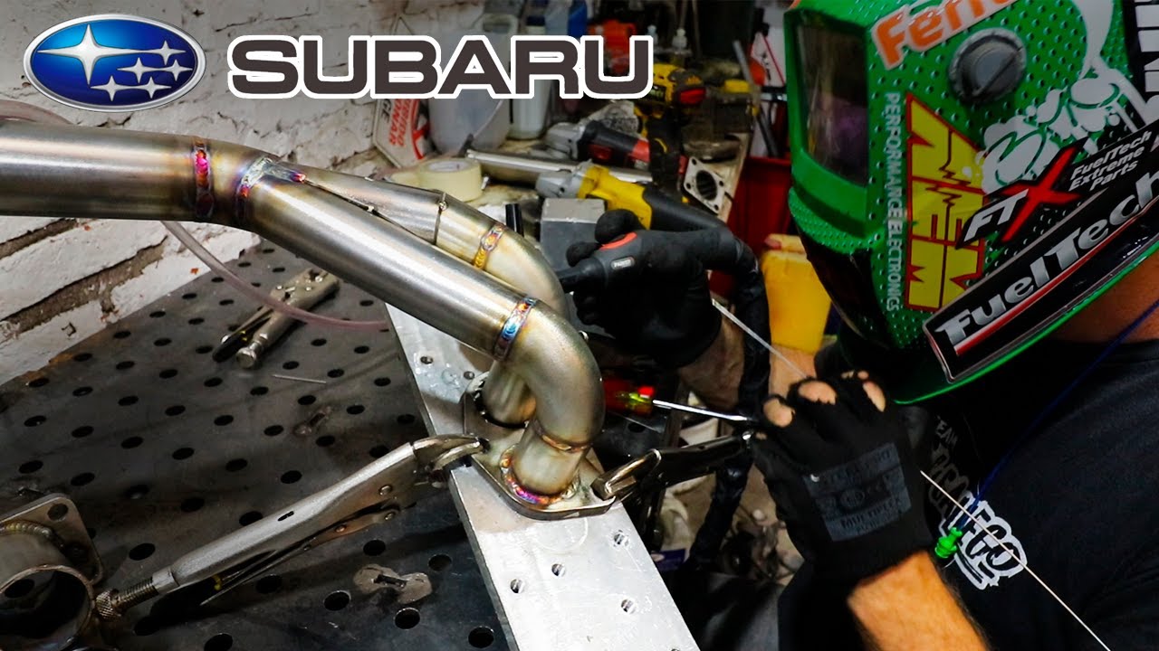 Soldando Multiple escape Subaru EJ18 || TIPS DE SOLDADURA - YouTube