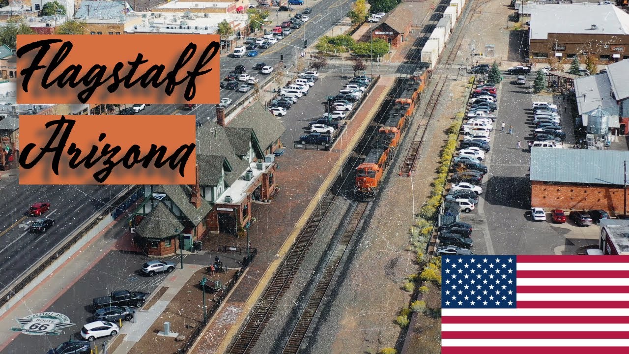 Breathtaking Aerial Views of Flagstaff, Arizona USA - YouTube