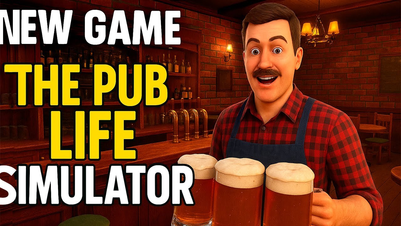 Первый взгляд на The PUB Life Simulator DEMO - YouTube