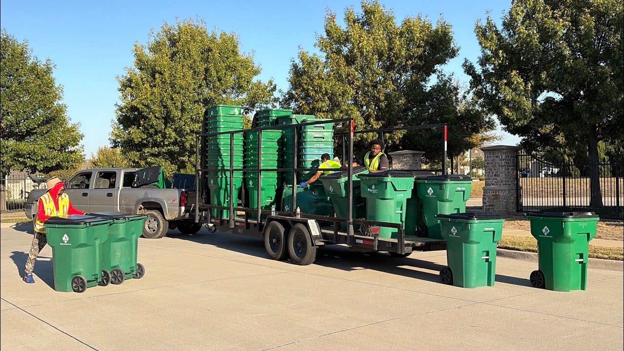 Waste Connections Cart Removal in Celina, Texas: Dauntless Services ...