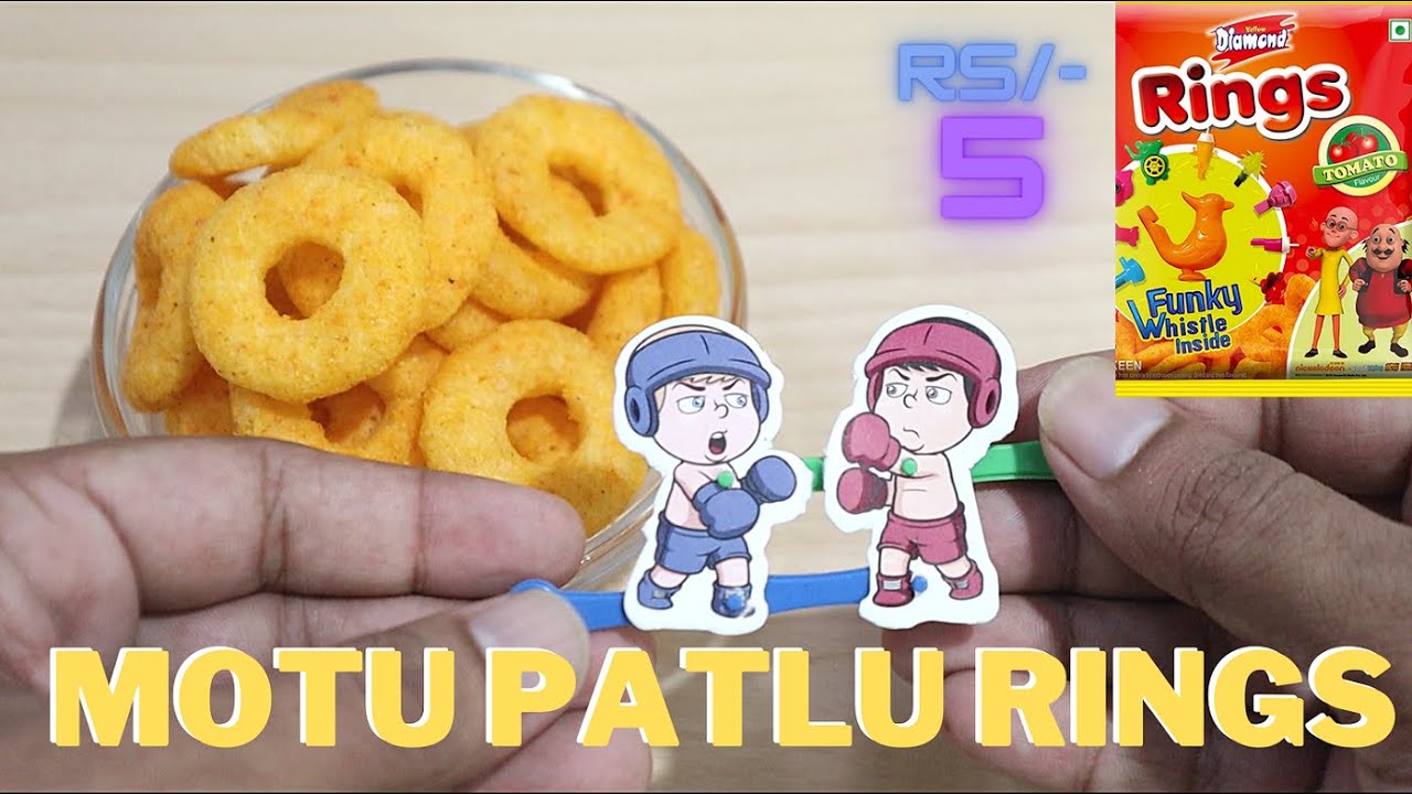 Motu Patlu Rings | Yellow Diamond Rings | Gift inside - YouTube