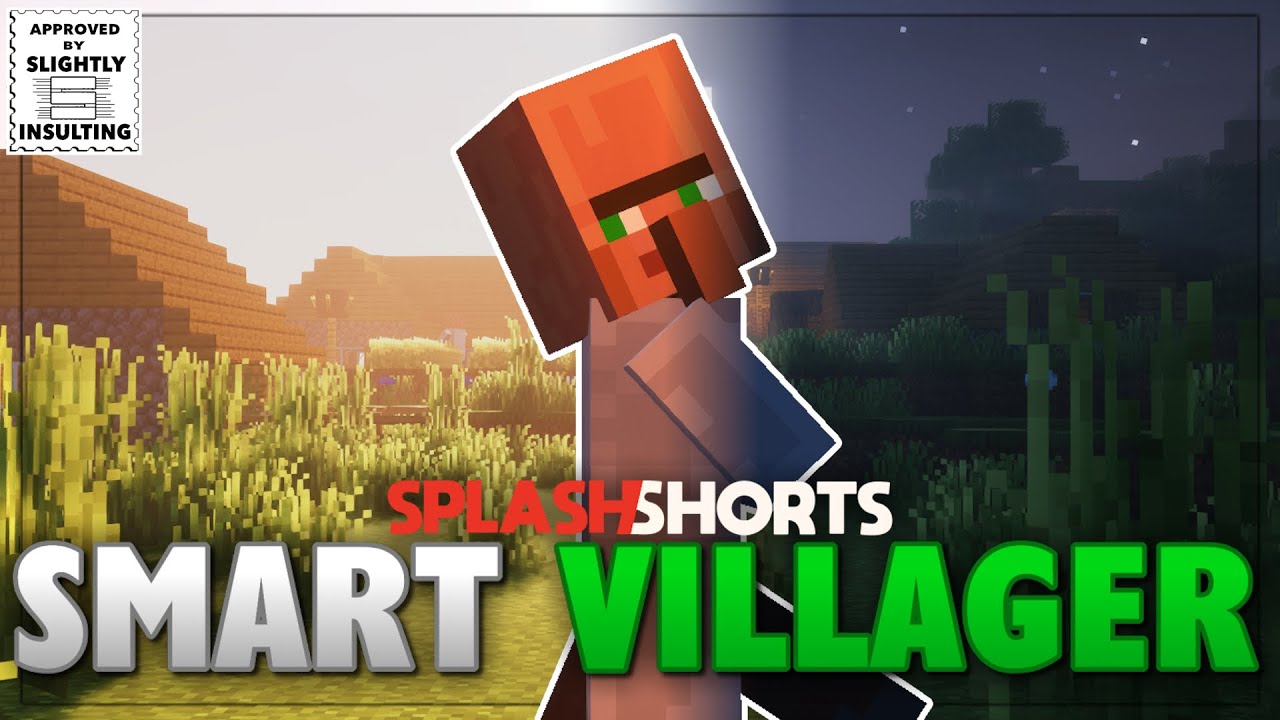 Smart Villager | FULL SHORT | Minecraft Original Animation - YouTube